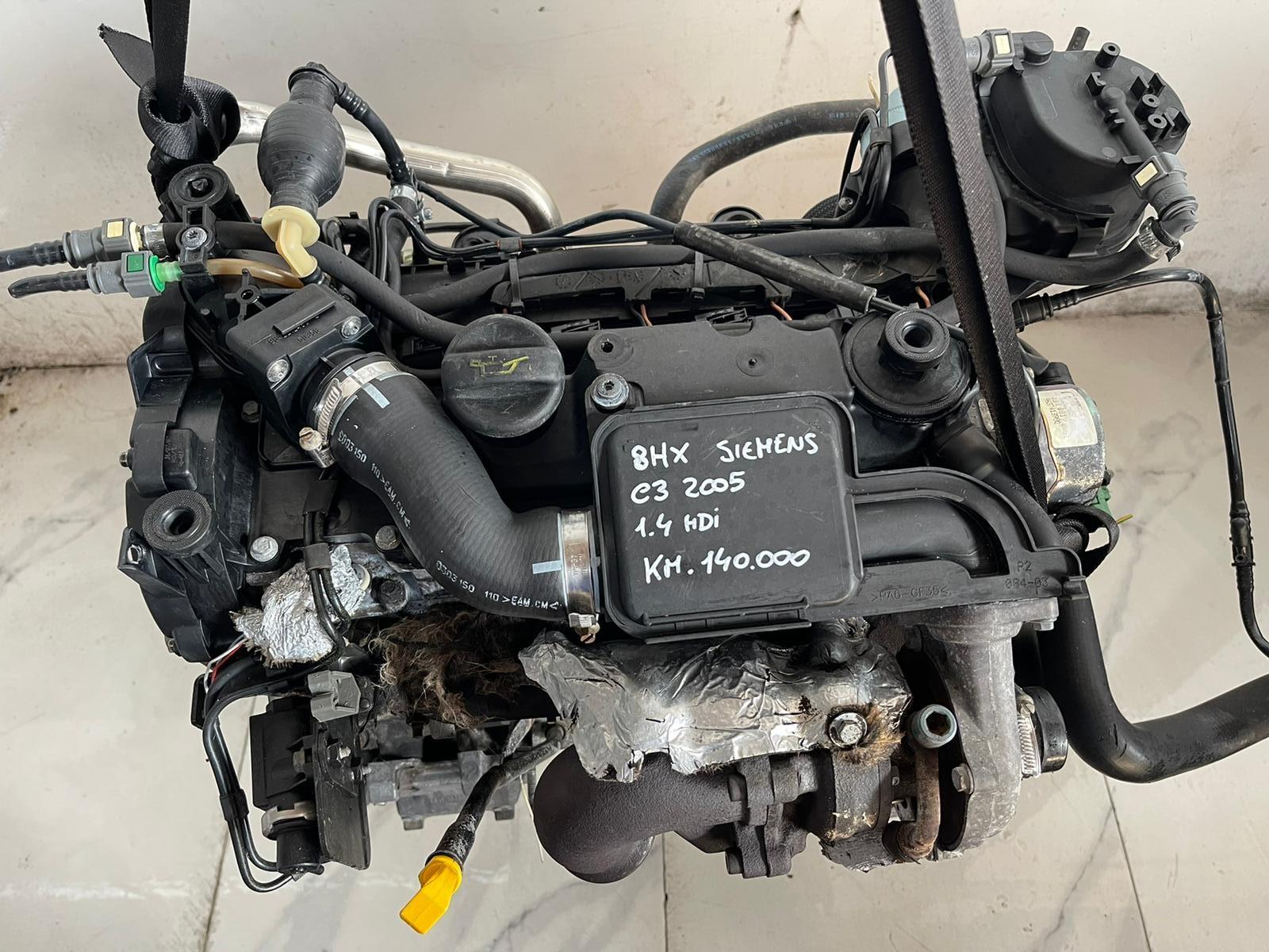 MOTORE COMPLETO CITROEN C3 2° Serie 8HX Diesel 1400 (05>10)