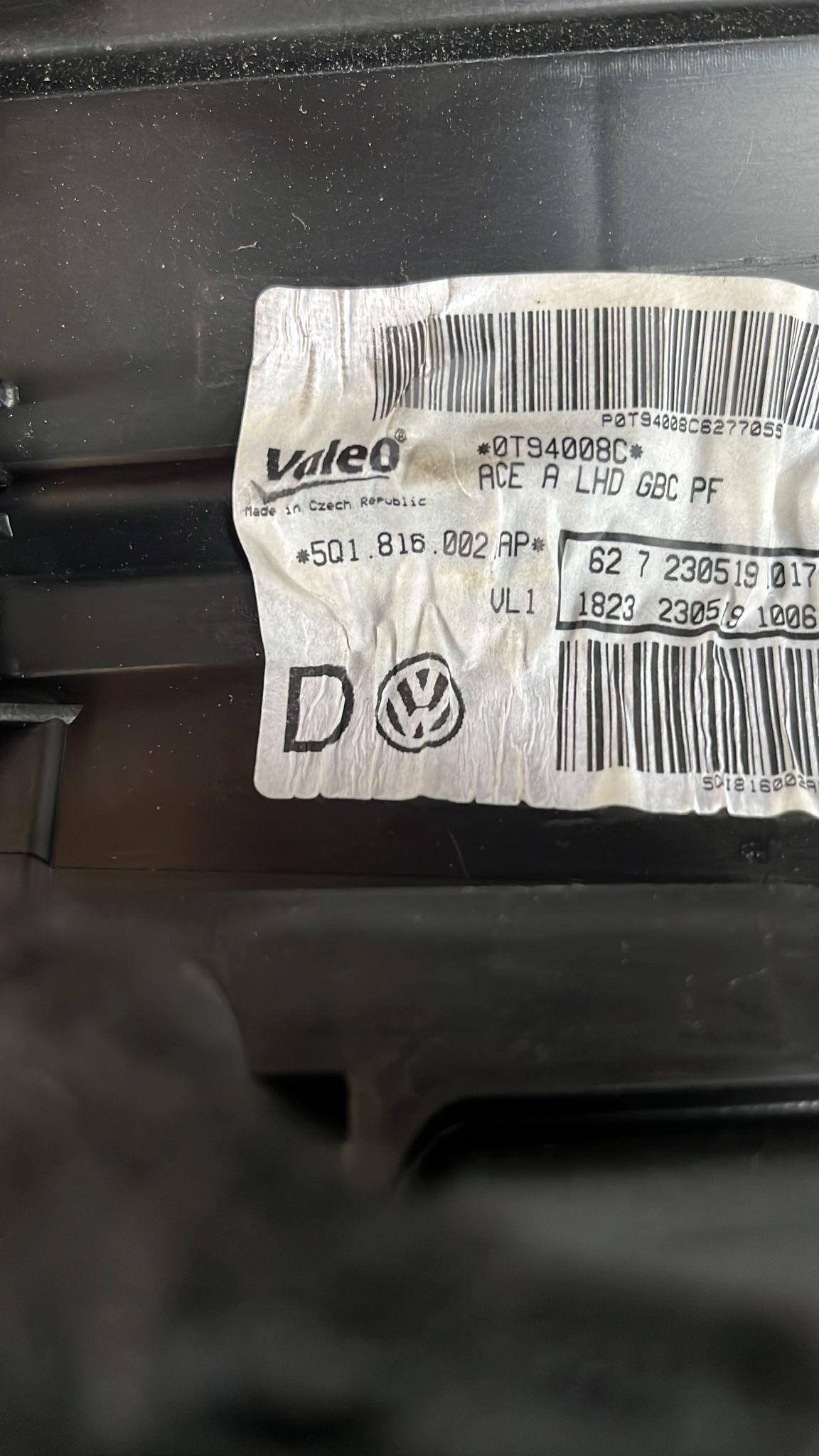 VOLKSWAGEN Golf 7 Berlina (12>) APPARATO DI RISCALDAMENTO 5Q1.816.002 ...