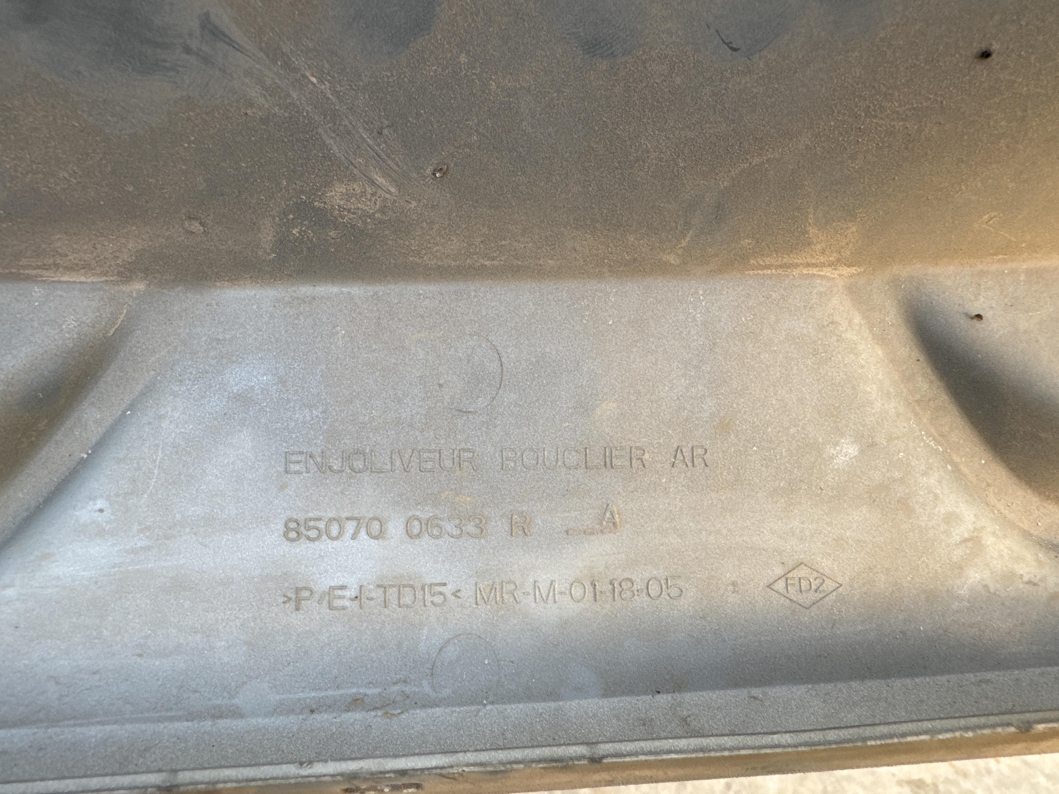DIFFUSORE DACIA Sandero Serie STEPWAY 850700633R (12>)