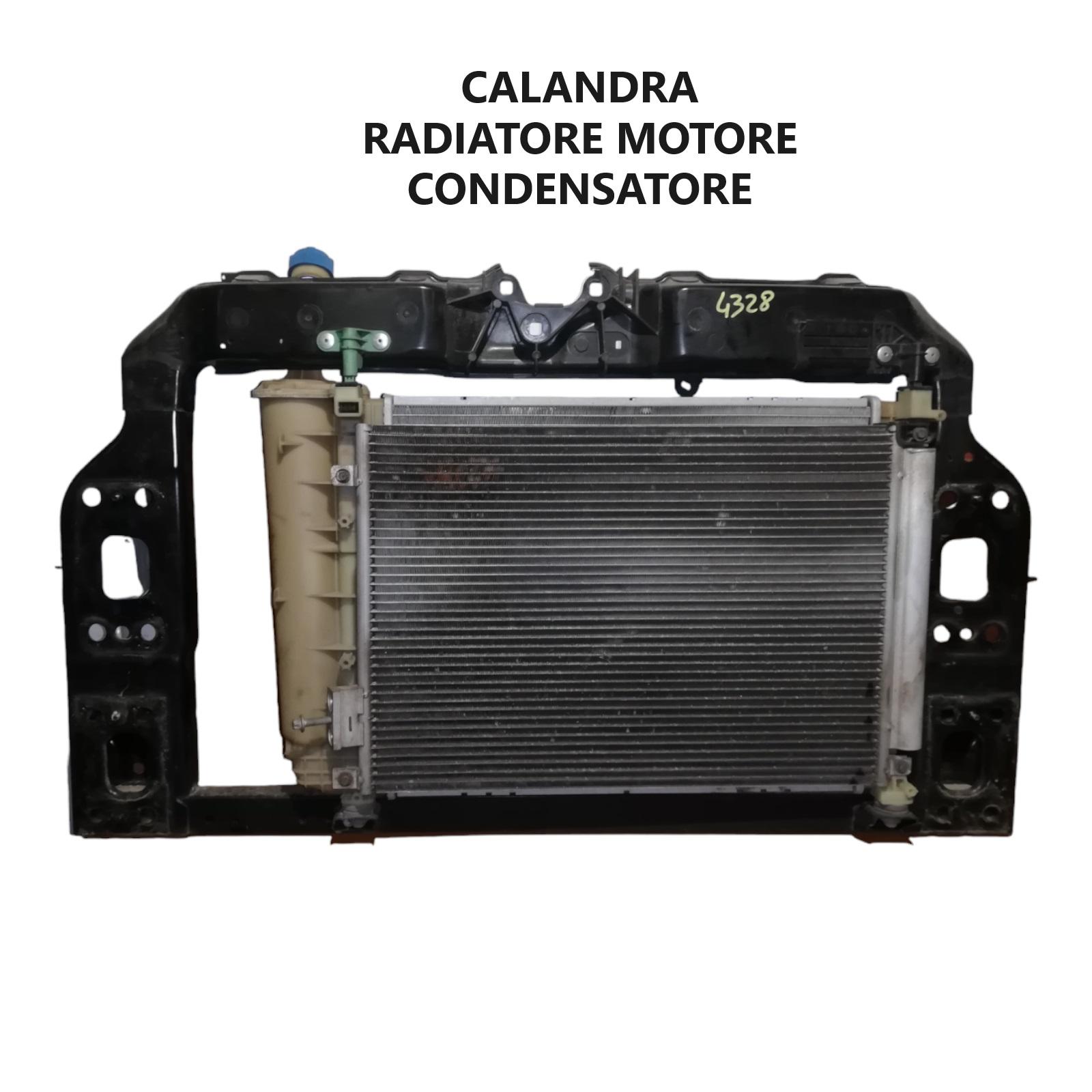 CALANDRA CON KIT RADIATORI FIAT Panda 3° Serie 51930033 - 52108635 ...