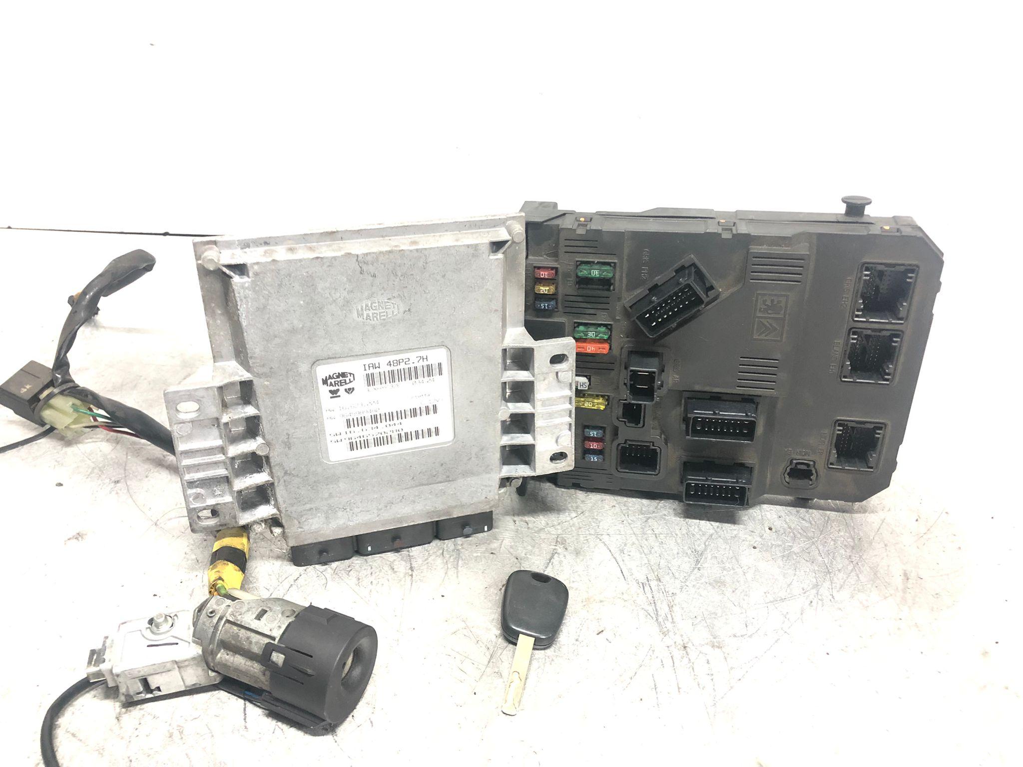 KIT CENTRALINA MOTORE CITROEN C2 2° Serie IAW 48P2.7H HFX (TU1A), HFX ...
