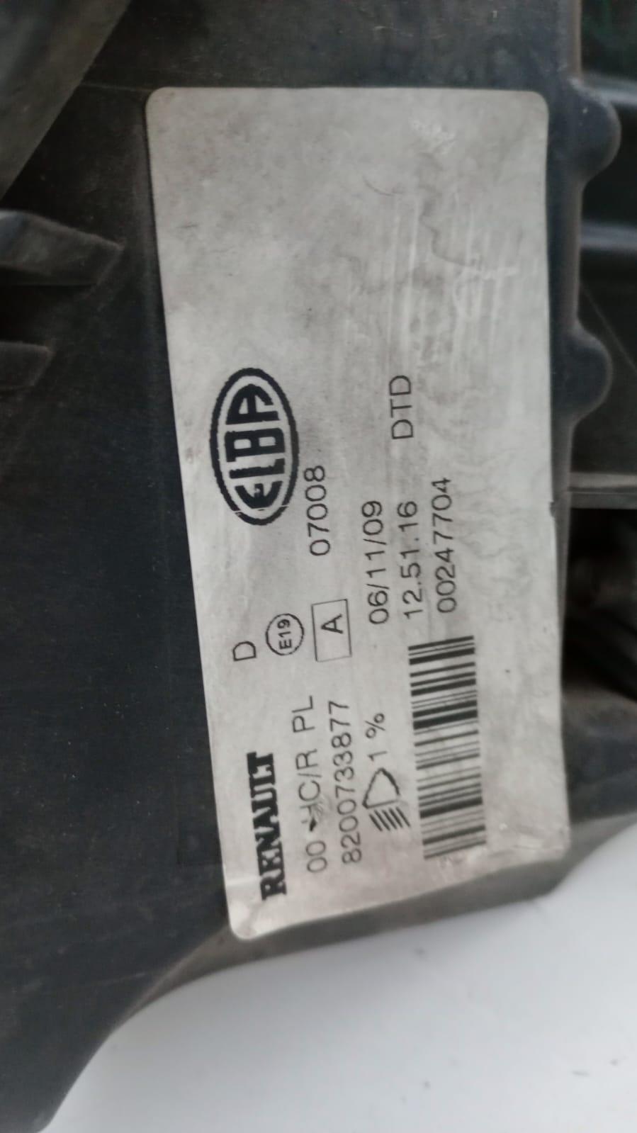 DACIA Sandero Serie II (12>20) FARO ANTERIORE DESTRO 8200733877