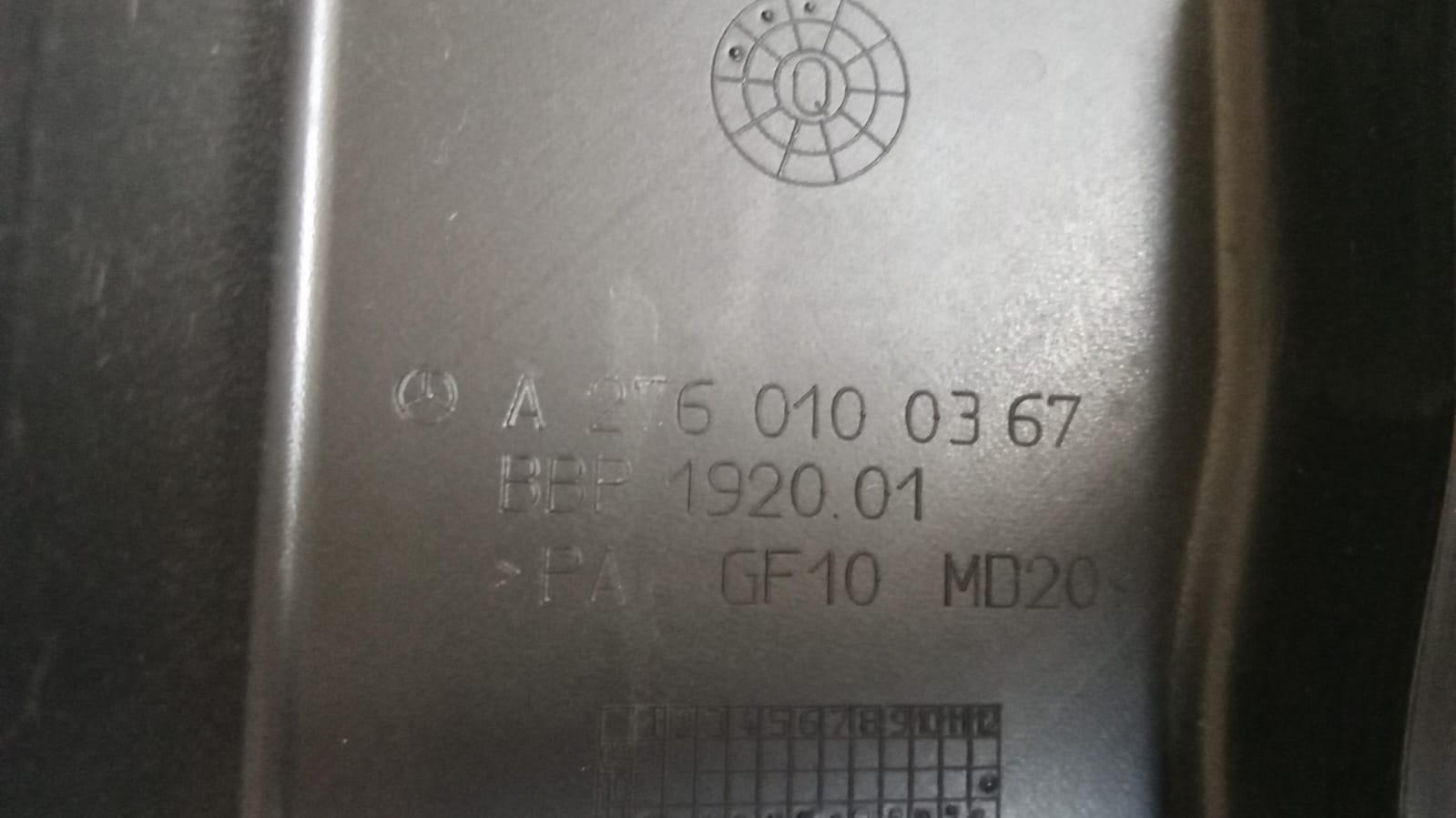 276952 COPRIMOTORE MERCEDES CLS W218 (10>17) A2760100367 Benzina 3.5