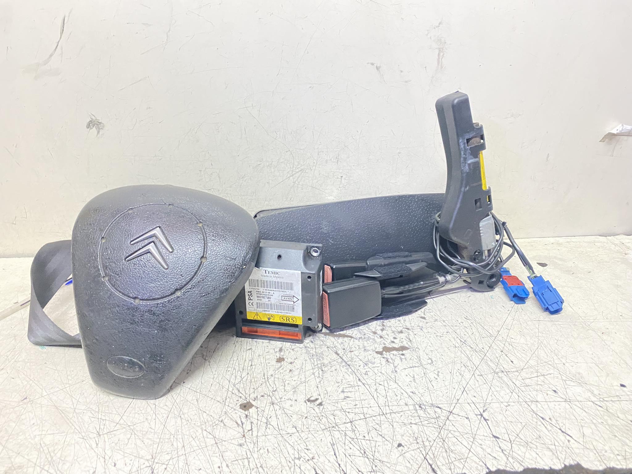 KIT AIRBAG COMPLETO CITROEN C3 1° Serie 9651927580 (02>05)