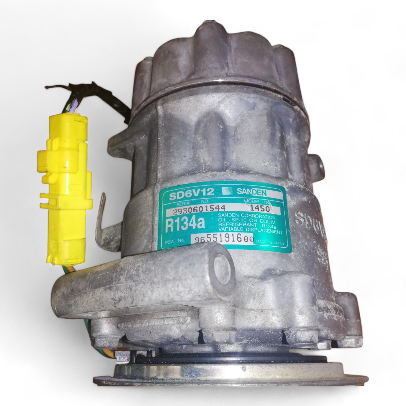 COMPRESSORE A/C CITROEN C3 2° Serie 965519180 8HY Diesel 1400 (05>10)