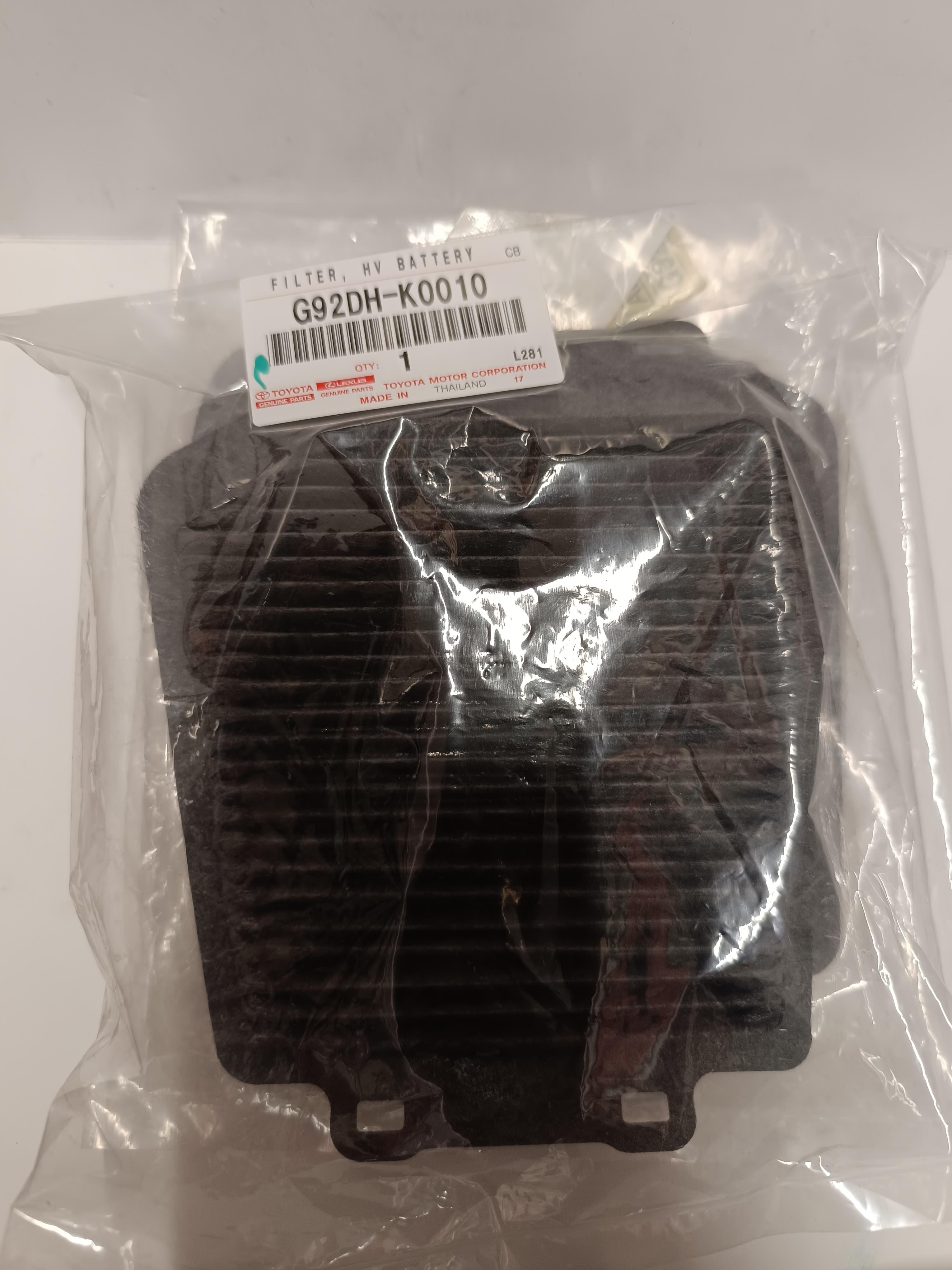 FILTRO ASPIRAZIONE BATTERIA TOYOTA Yaris Cross Serie G92DHK0010 Benzina ...