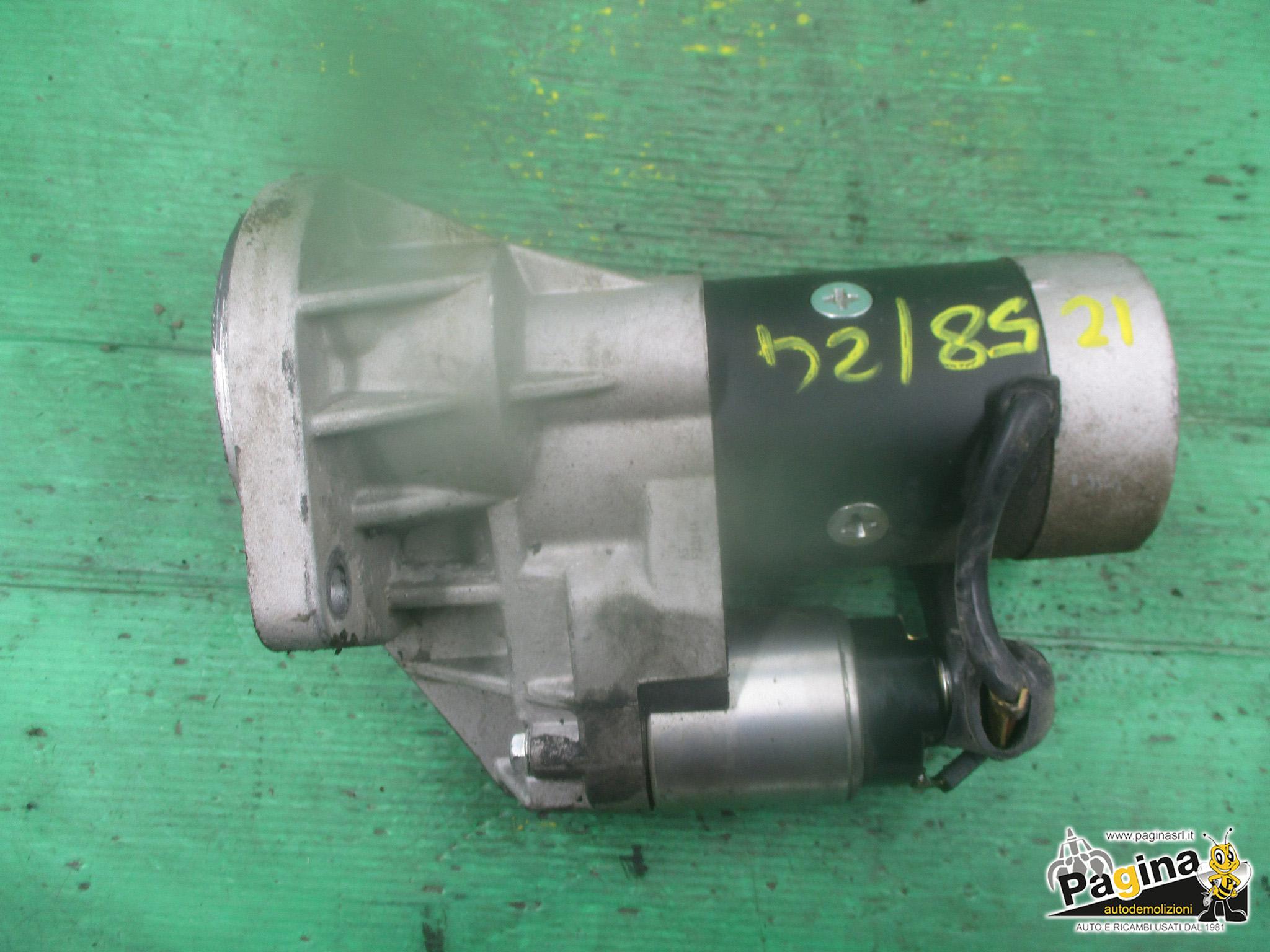 MOTORINO D' AVVIAMENTO NISSAN L35 Serie 1258/2024 BD30TI Diesel 3000 ...