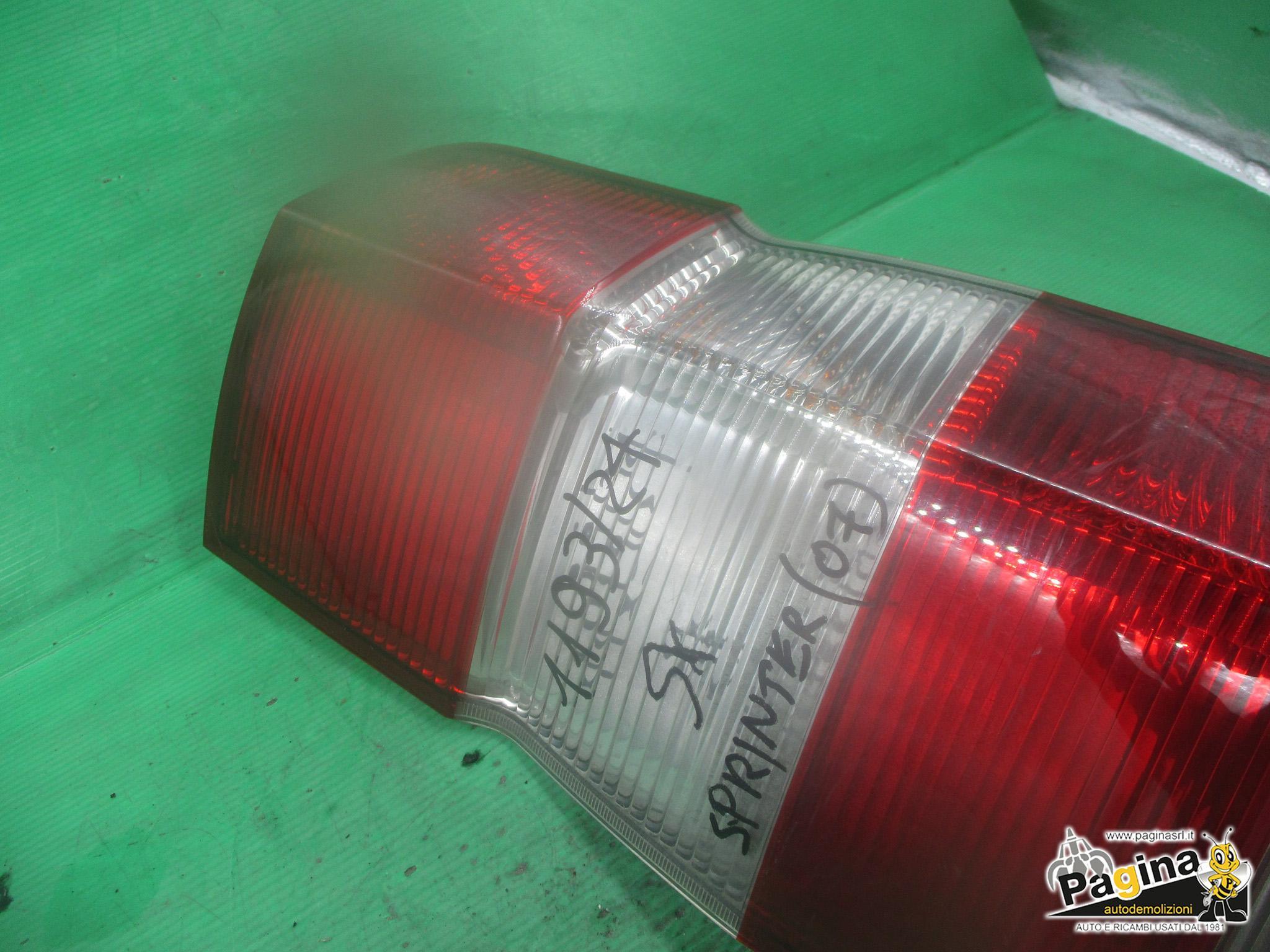 STOP FANALE POSTERIORE SINISTRO MERCEDES Sprinter W906 3° Serie 1193/ ...