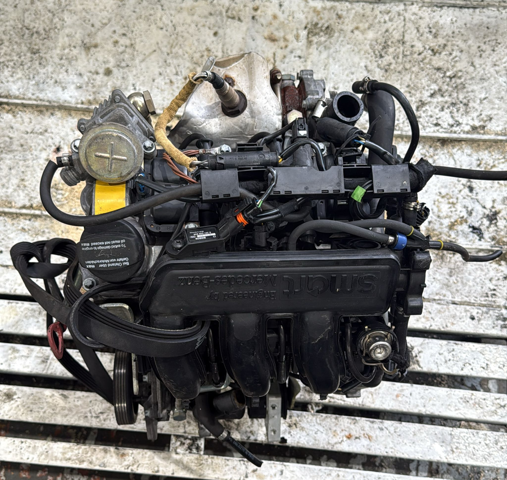 MOTORE SEMICOMPLETO SMART ForTwo Coupé (W450) 111B2G3G46 benzina 700 ...