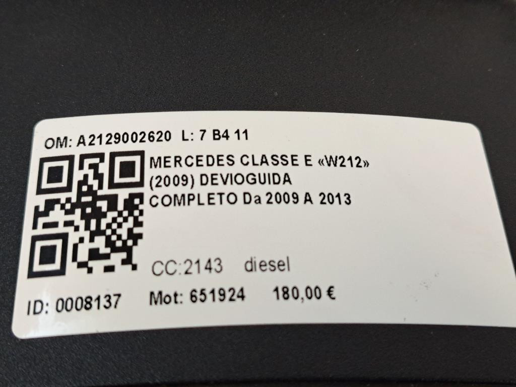 DEVIOLUCI MERCEDES Classe E Berlina W212 A2129002620 651924 (09>)