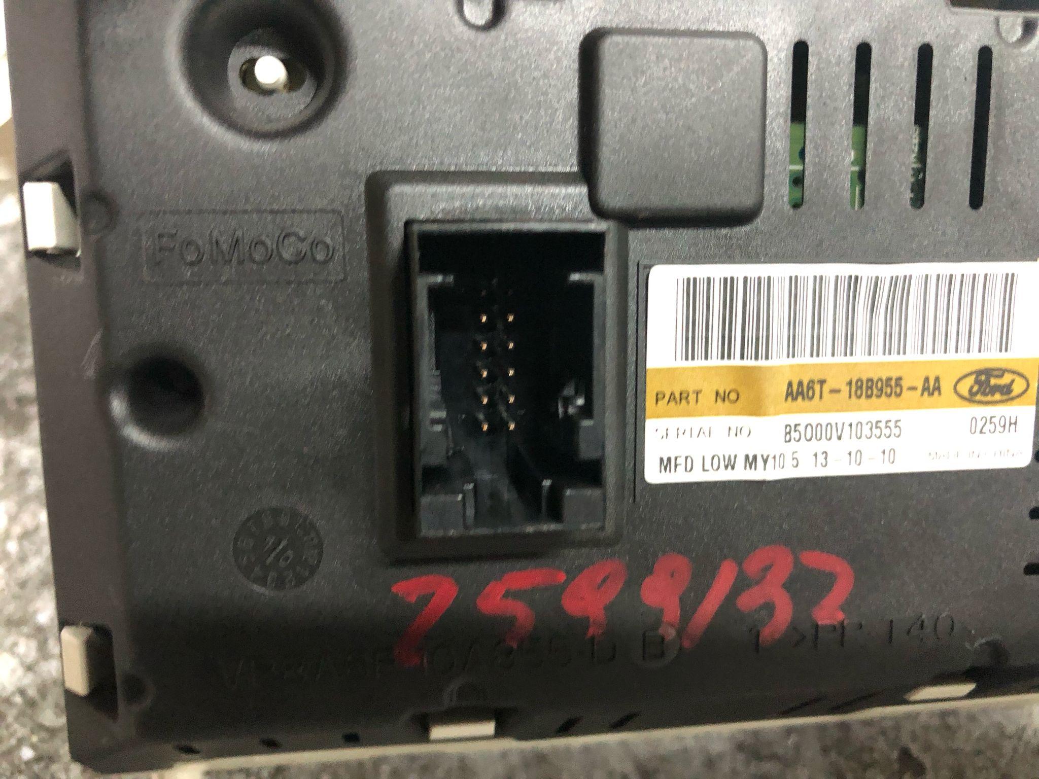 DISPLAY FORD Fiesta 6° Serie AA6T-18B955-AA (08>17)