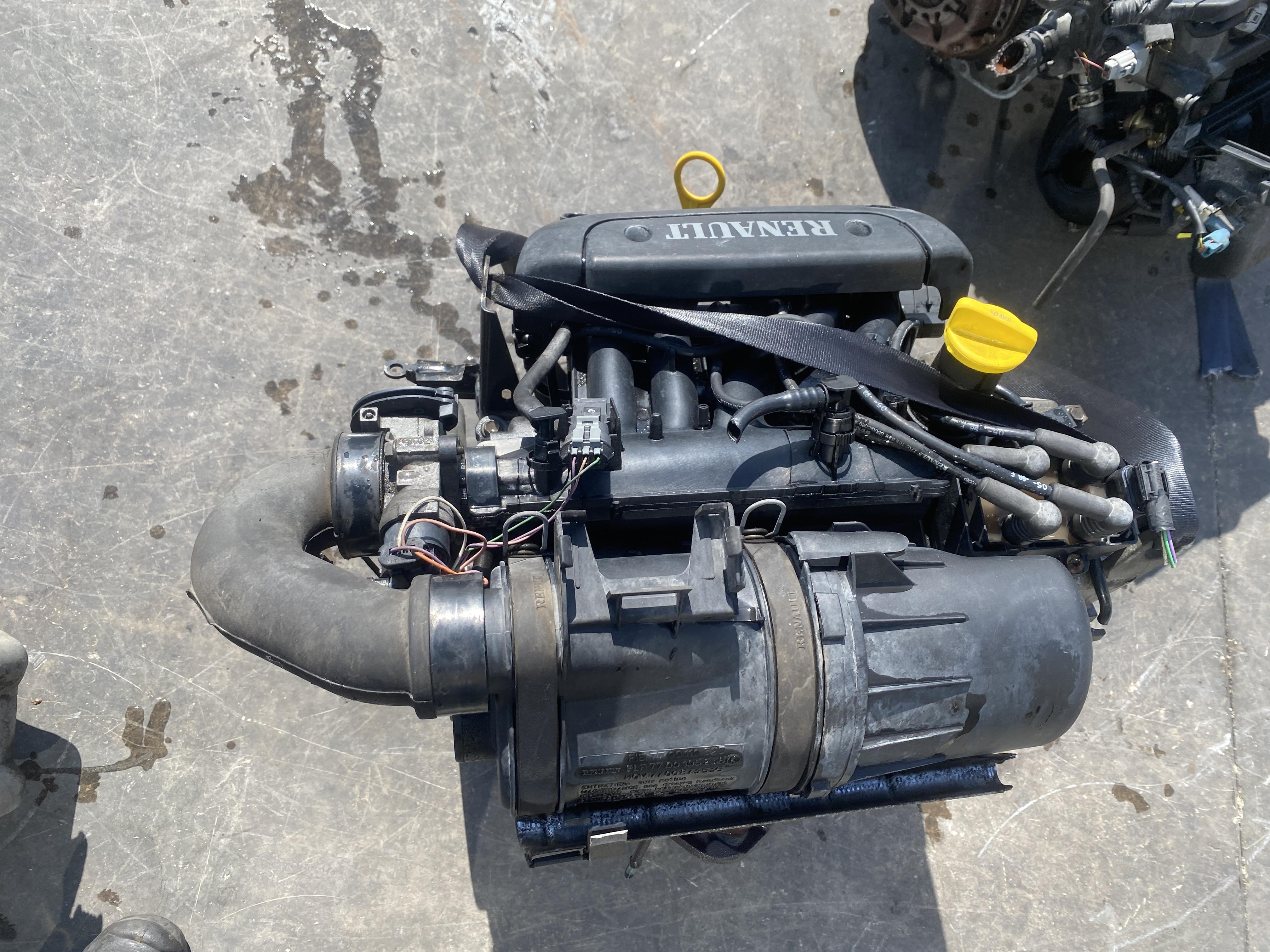 MOTORE COMPLETO RENAULT Clio Serie D7F 710, D7F 720, D7F 722, D7F 726 ...