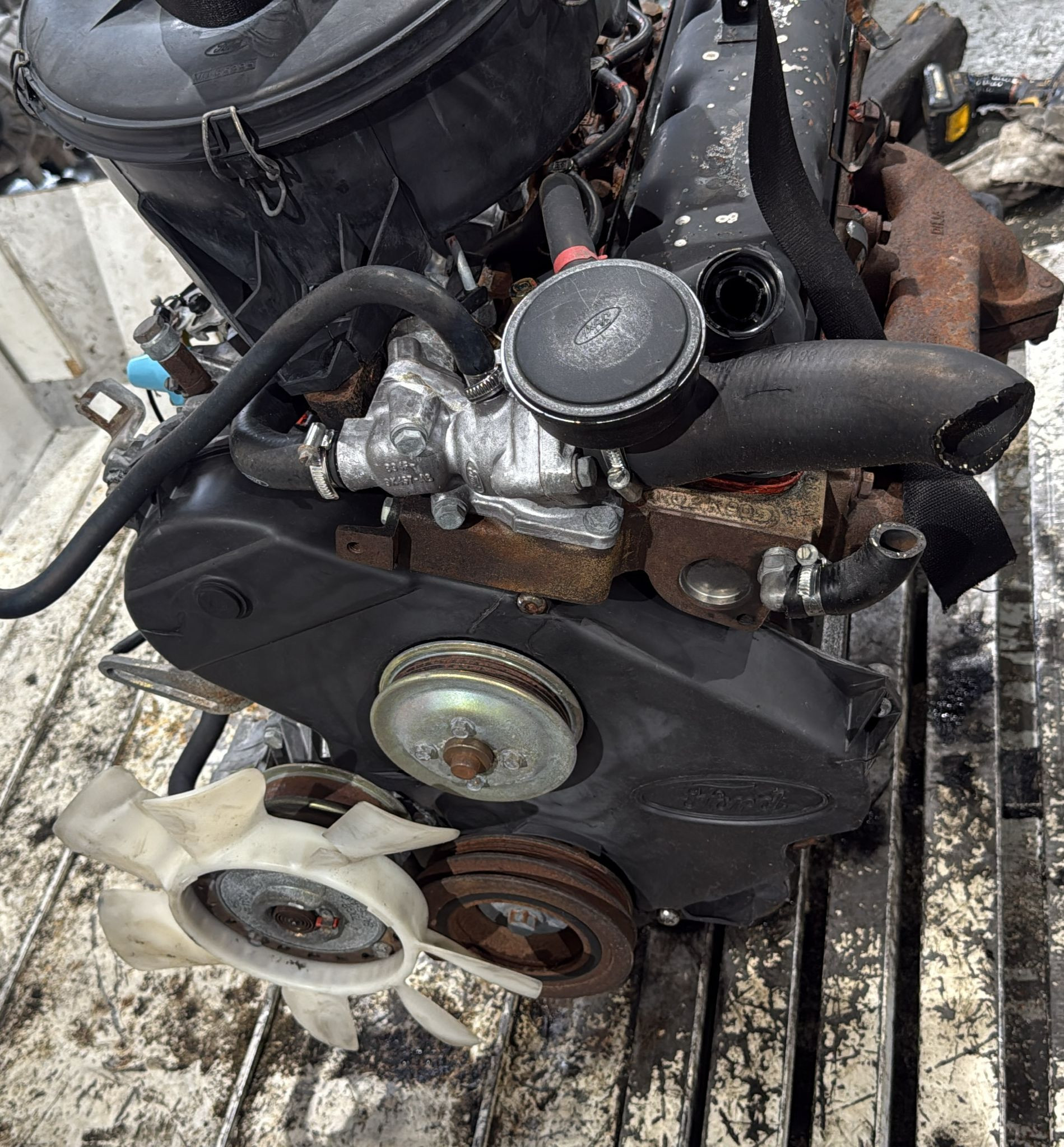 MOTORE SEMICOMPLETO FORD Transit Serie 4BA diesel 2500 (86>91)