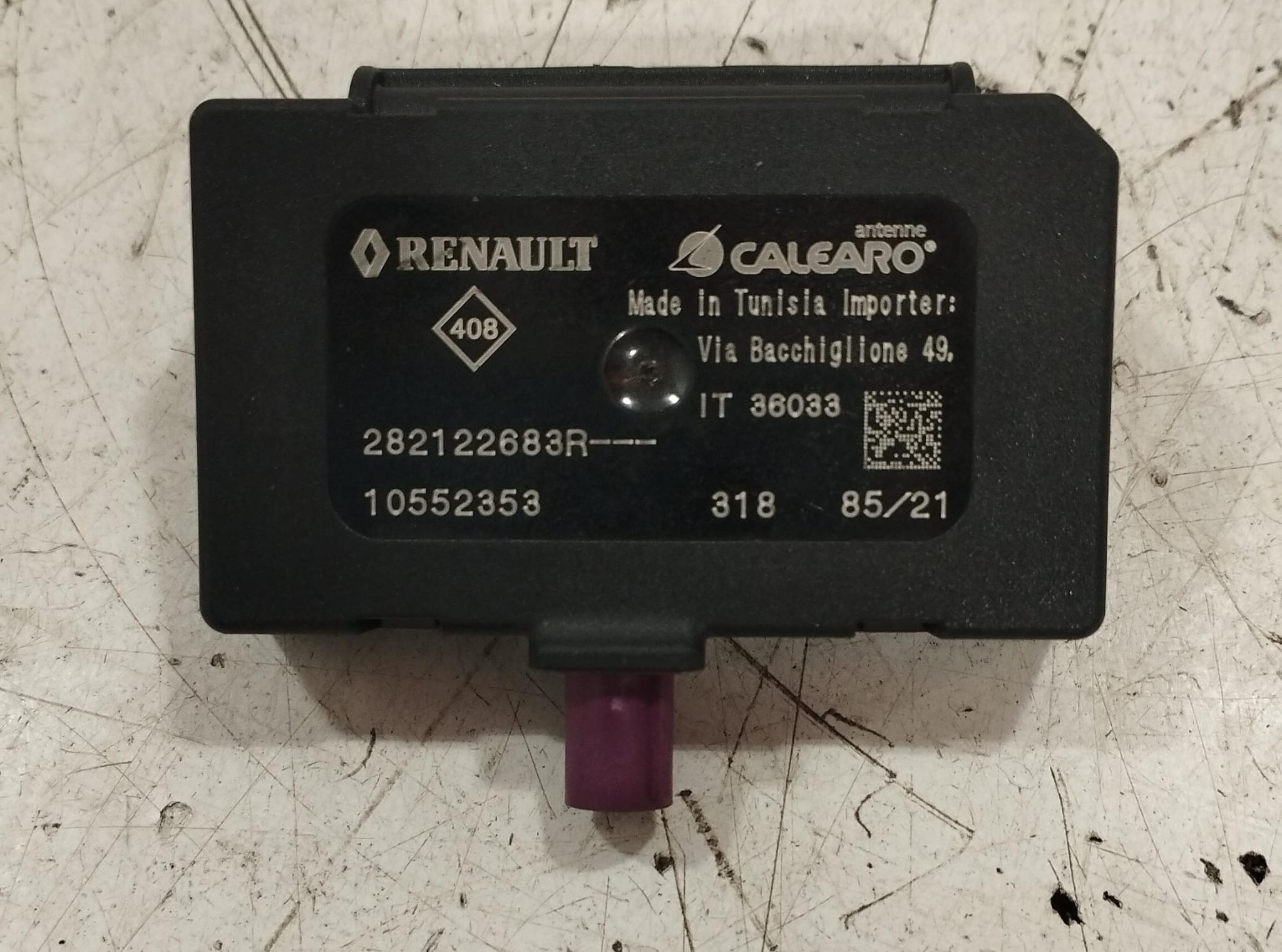 AMPLIFICATORE ANTENNA DACIA Sandero Serie 282122683R (21>)