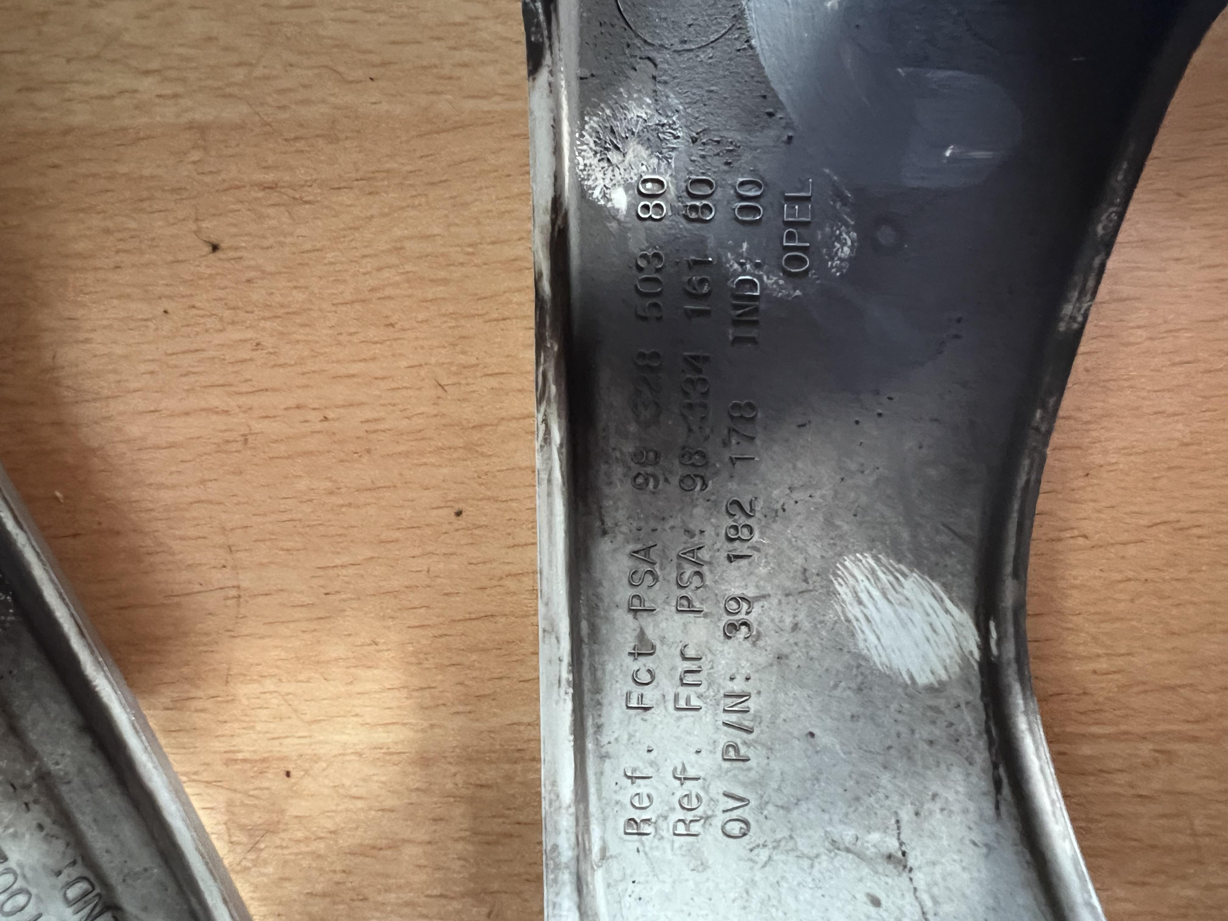 COPRI CERCHI DA 16 OPEL Corsa F Serie 9832850380 (19>)