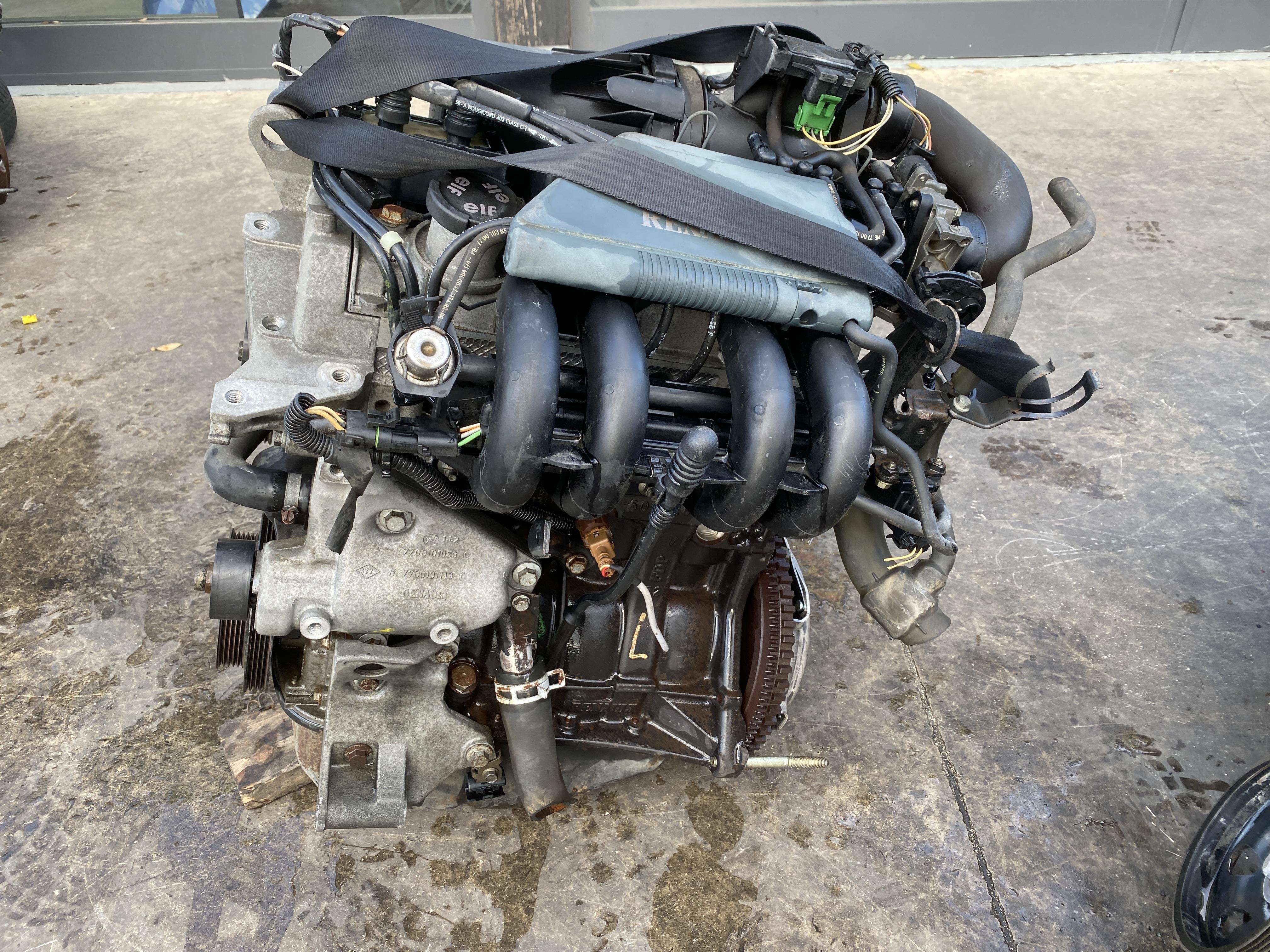 MOTORE COMPLETO RENAULT Clio Serie D7F 710, D7F 720, D7F 722, D7F 726 ...