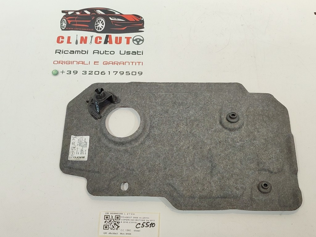 COPRIMOTORE PEUGEOT 2008 1° Serie 9808963280 9H06 diesel 1560 (13>)