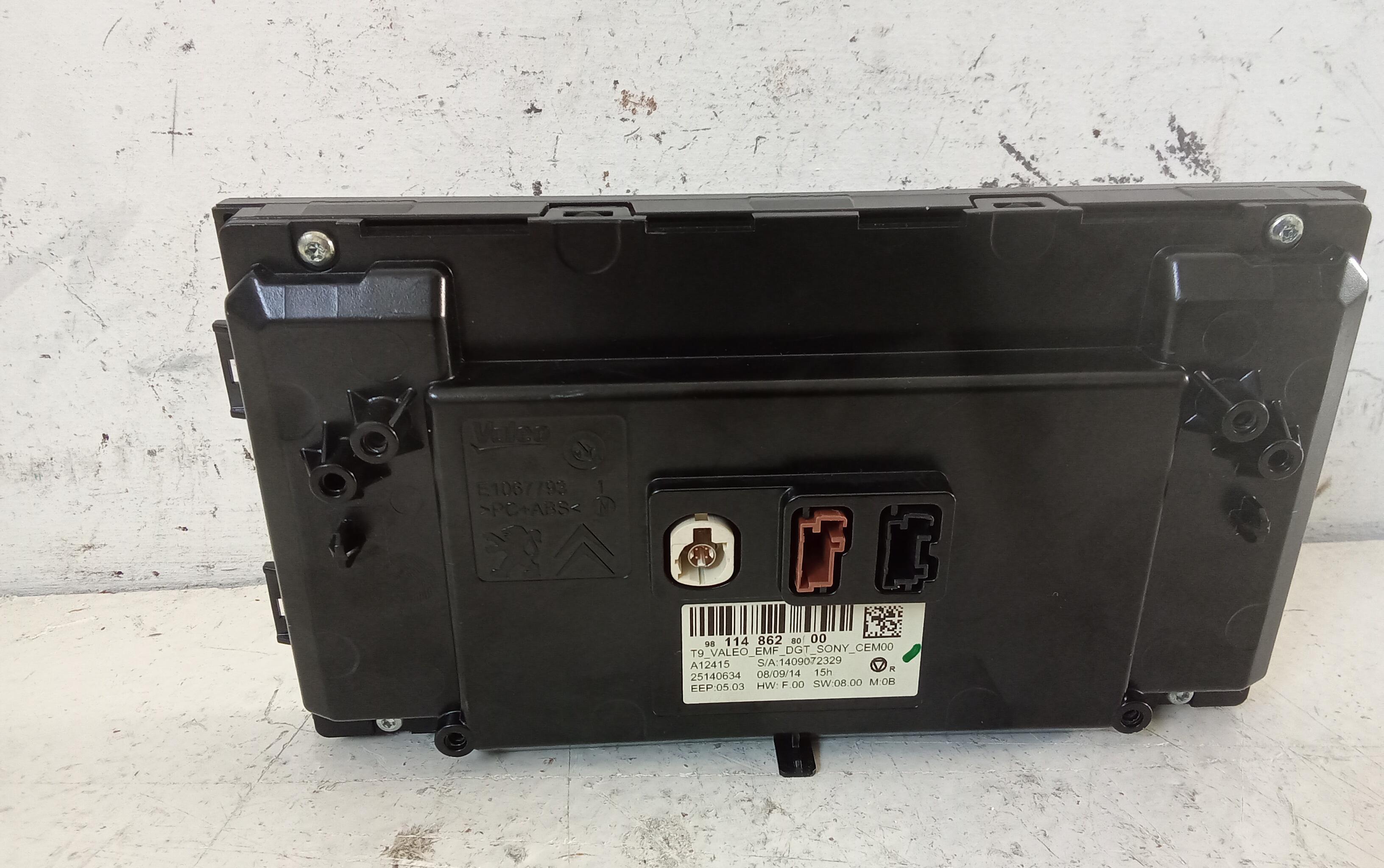 DISPLAY CITROEN C4 Cactus (14>)