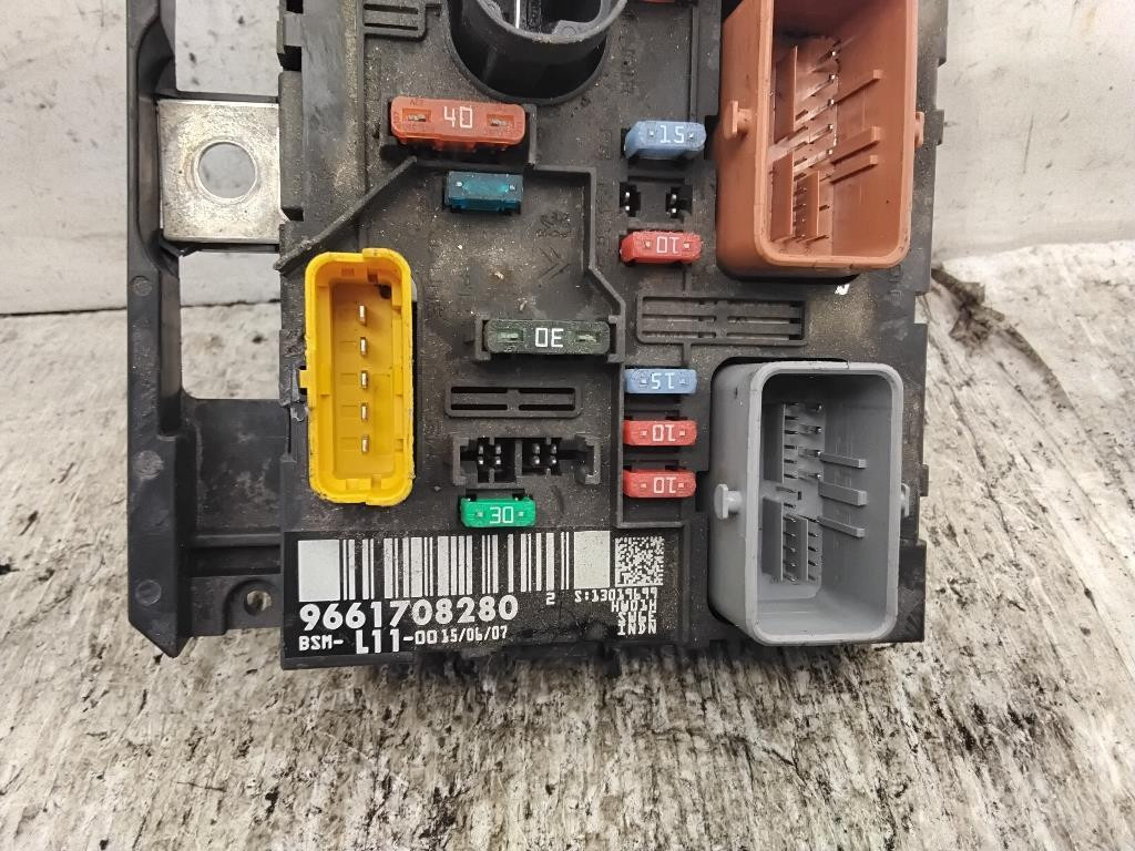 CENTRALINA BSM PEUGEOT 207 1° Serie 9661708280 DV6ATED4 diesel 1560 (06>09)