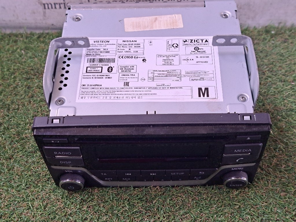 AUTORADIO NISSAN Juke Serie F15 28185BV80A, 28185BH30D HRA2DDT (14>18)